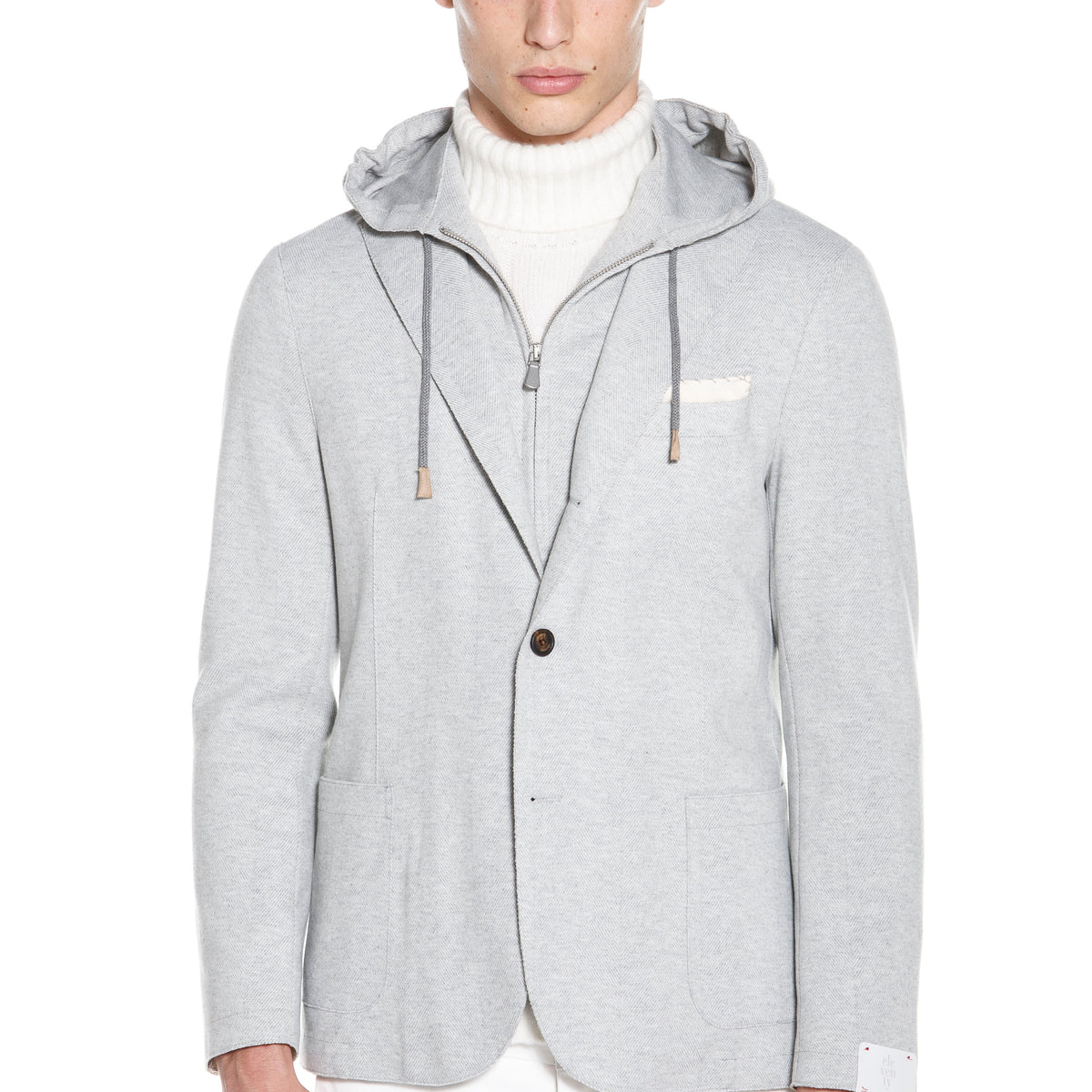 Single-Breasted Bib Jacket – D 62
